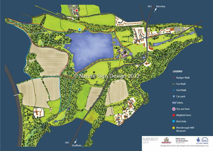 Maps - Illustrations by Nature Sign Design