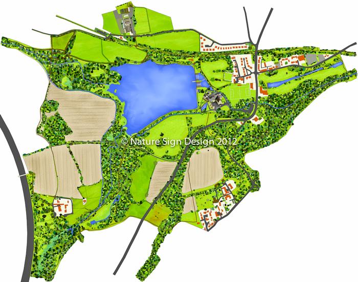 Maps - Illustrations by Nature Sign Design