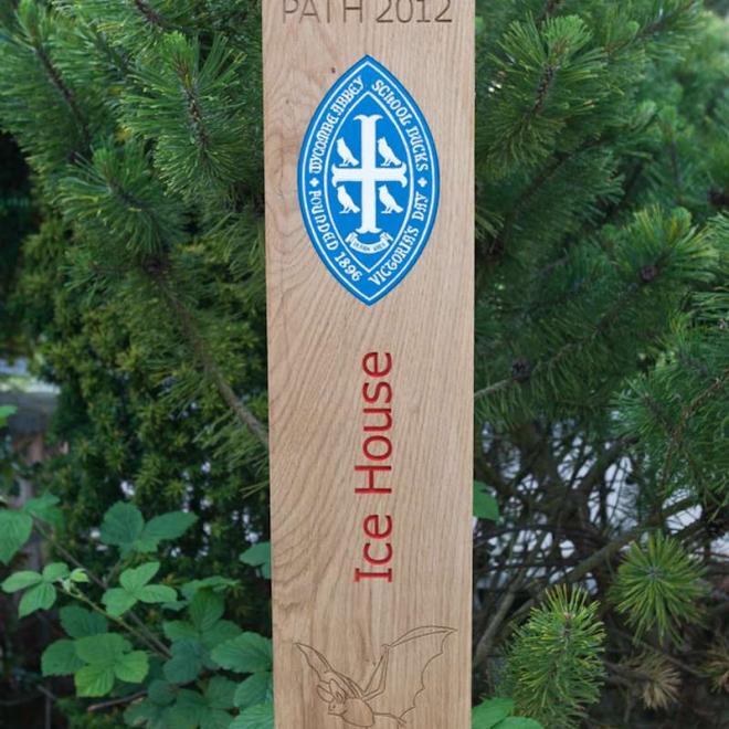 Handmade Oak Waymarkers