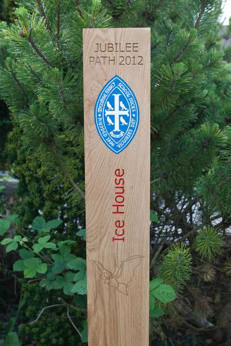 Handmade Oak Waymarkers