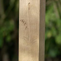 Handmade Oak Waymarkers