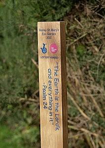 Handmade Oak Waymarkers