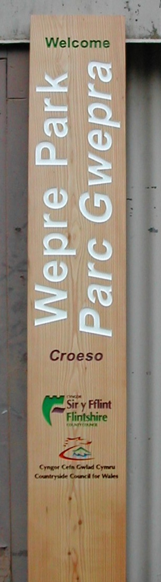 Handmade Oak Waymarkers