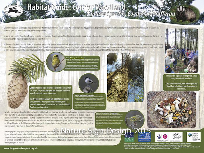 Graphic Design work completed by Nature Sign Design