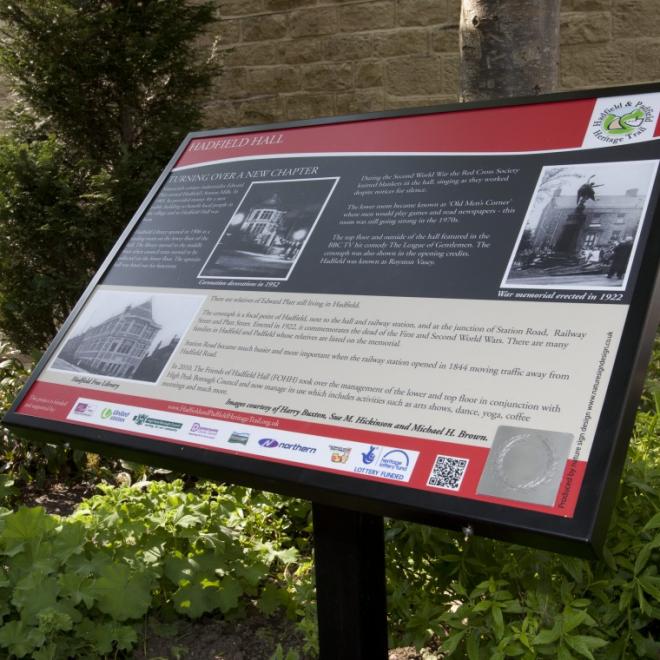 Interpretation Panels by nature sign design