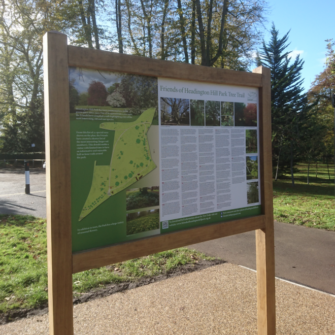 Oak Notice Boards from Nature Sign Design