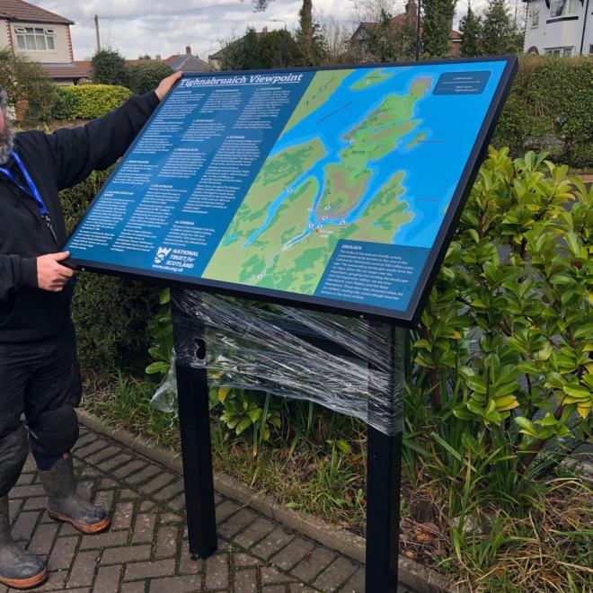 Steel Lecterns from Nature Sign Design