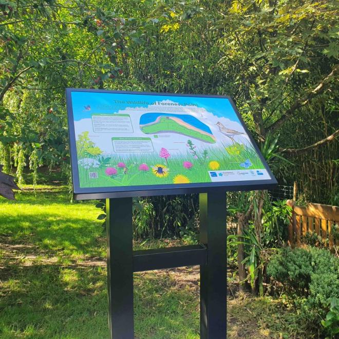 Aluminium Lecterns Bespoke From Nature Sign Design