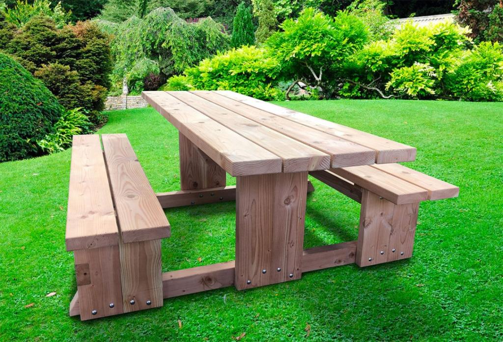 Douglas Fir Benches - Hand Crafted By Nature Sign Design