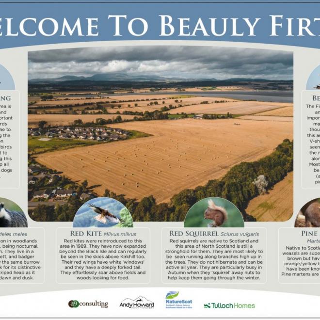 Nature Trails Birds - Nature Sign Design.