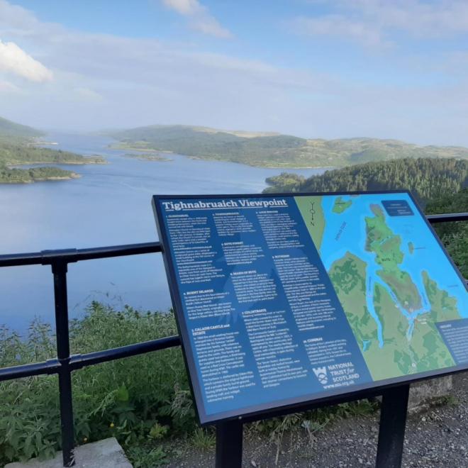 Interpretation Panels by nature sign design