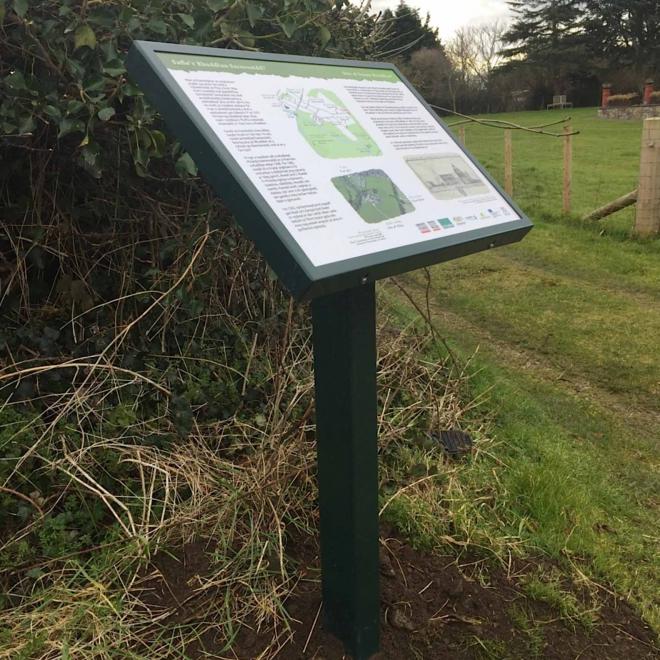 Interpretation Panels by nature sign design