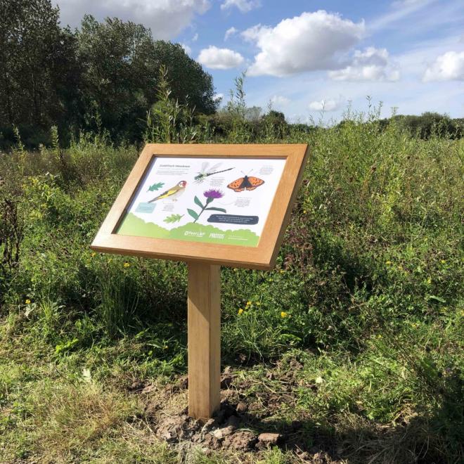 Interpretation Panels by nature sign design