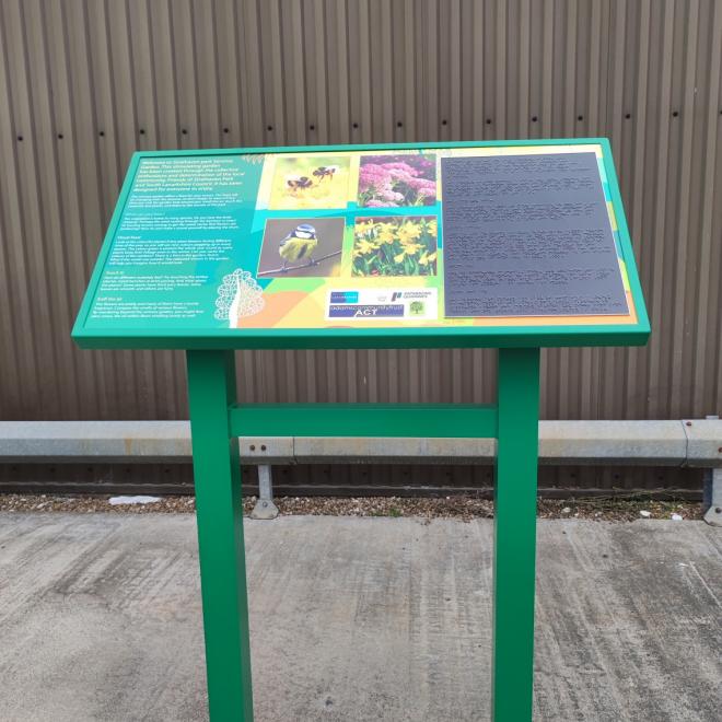 Interpretation Panels by nature sign design