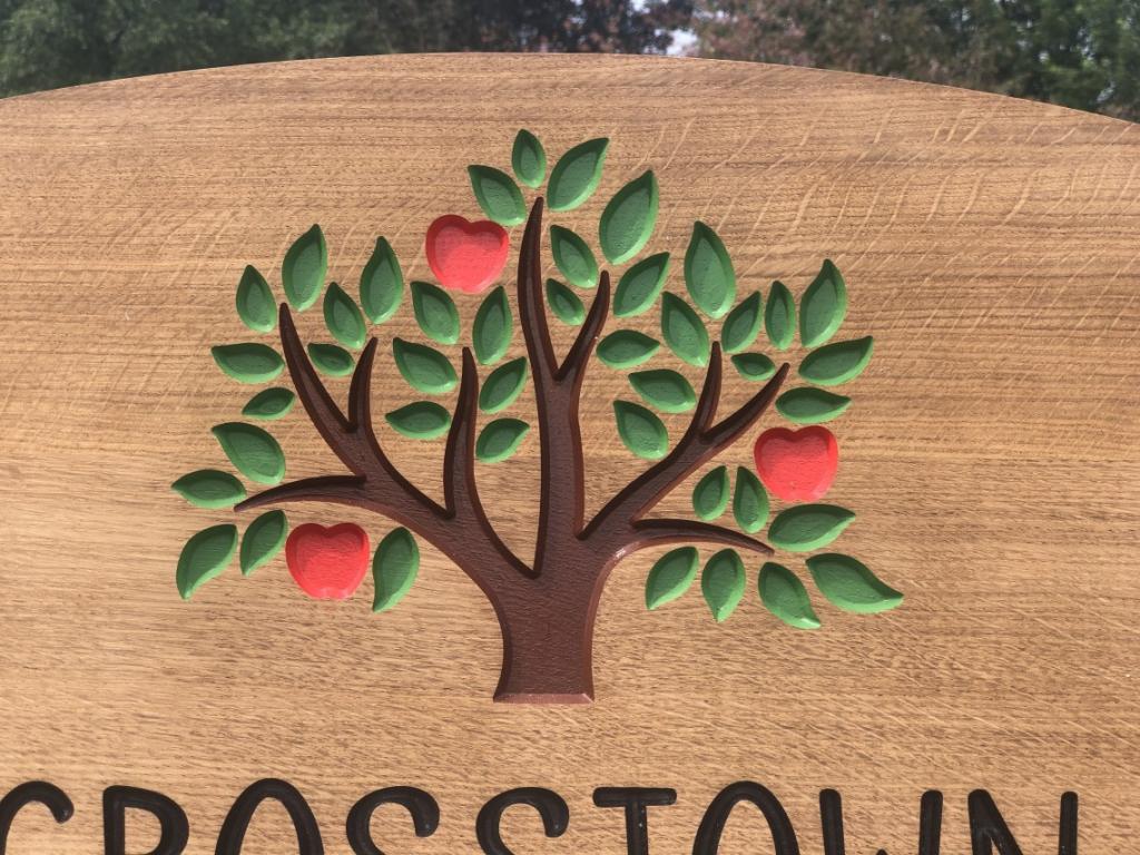 Oak sign routing